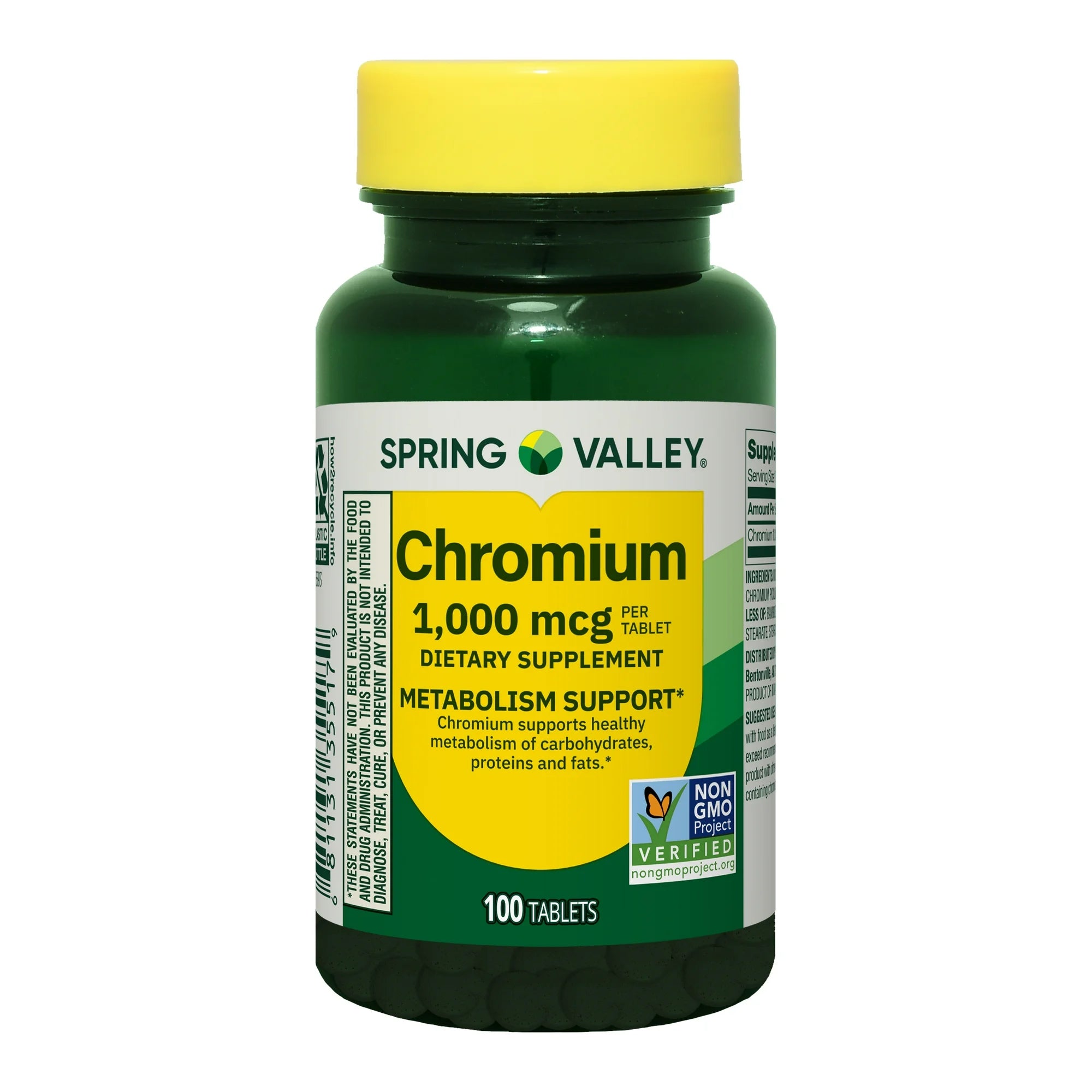 Chromium 1,000mg 100 tabletas – Vitaminworld