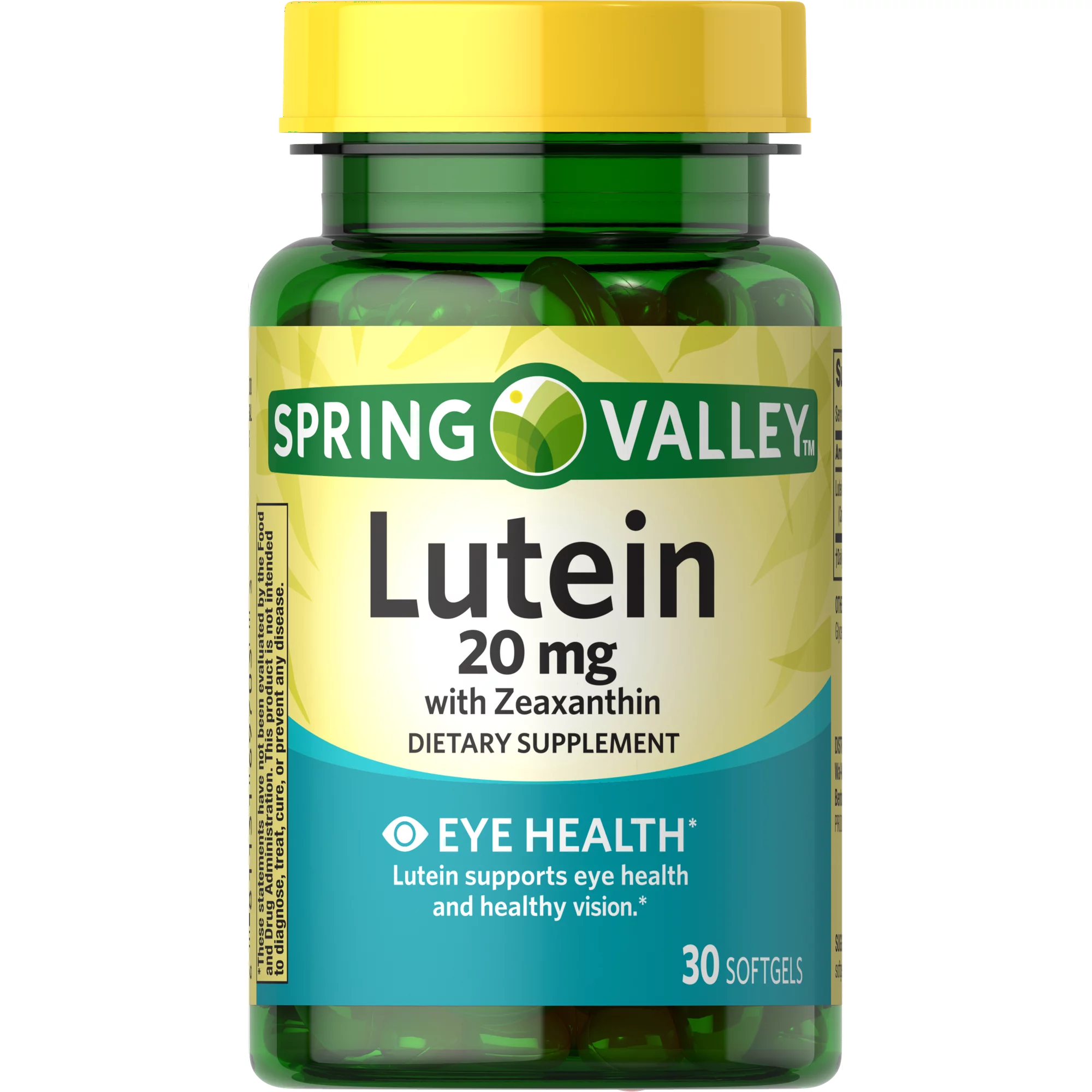 Luteina 20mg 30 softgels – Vitaminworld